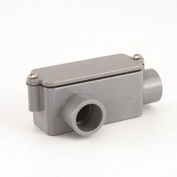 1-1/2" PVC Type LR Conduit Body at Menards®