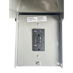 Ntec 20-Amp Outdoor Weatherproof Panel with GFCI Outlet at Menards®