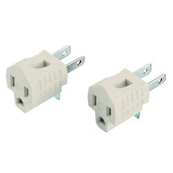 Performax™ Beige 3-to-2 Grounding Adapter - 2 Pack at Menards®