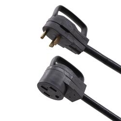 Smart Electrician® 1' 30-Amp Male to 50-Amp Female RV Adapter at Menards®