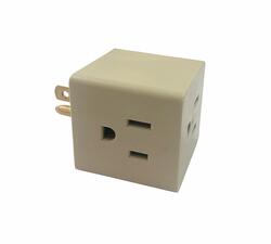 Performax™ Ivory 3-Outlet Wall Tap at Menards®