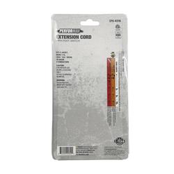 Performax™ 9' 16/2 3-Outlet Light-Duty Green Indoor Extension Cord with ...