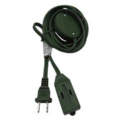 Performax™ 9' 16/2 3-Outlet Light-Duty Green Indoor Extension Cord with ...