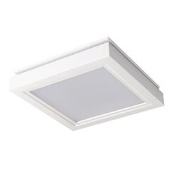 Broan® Roomside 110 CFM White Ceiling Exhaust Bath Fan with Light at ...