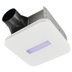 Broan® SurfaceShield™ 110 CFM White Ceiling Exhaust Bath Fan with ...