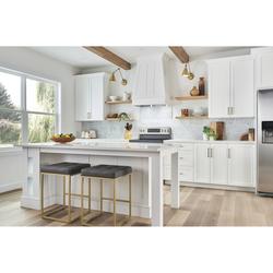 Broan® 21" Custom 450 CFM Stainless Steel Range Hood Power Pack Insert ...