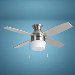 Patriot Lighting® Primo 42" Nickel LED Indoor Ceiling Fan at Menards®