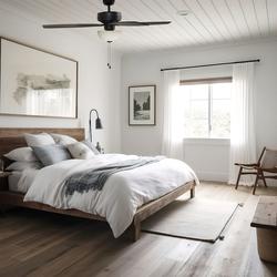 Patriot Lighting® Hamilton 52" Black LED Indoor Ceiling Fan at Menards®