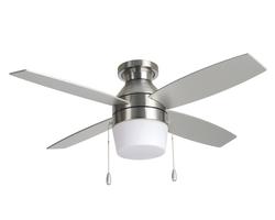 Patriot Lighting® Primo 42" Nickel LED Indoor Ceiling Fan at Menards®