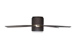 Patriot Lighting® Apex 52" Matte Bronze Indoor LED Ceiling Fan with ...