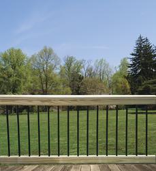 6' Wood Railing Kit for Round Aluminum Spindles at Menards®