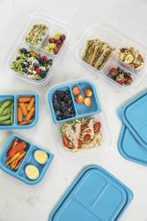 GoodCook EveryWare Bento Box Plastic Container Food Storage - 2 Piece ...