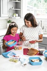 GoodCook EveryWare Lunch Cube Plastic Container Food Storage - 2 Piece ...