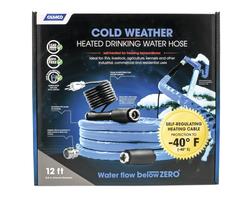 Camco 5/8" x 12' Heated Drinking Water Hose with Freeze Protection Down ...