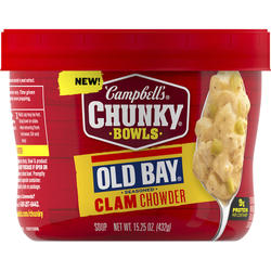 Campbell's® Chunky® Old Bay® Clam Chowder Bowls - 15.25 oz at Menards®