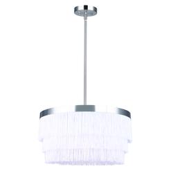 Patriot Lighting® Flossie Brushed Nickel 3-Light Pendant at Menards®