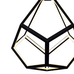 Patriot Lighting® Gioele Matte Black LED Pendant at Menards®