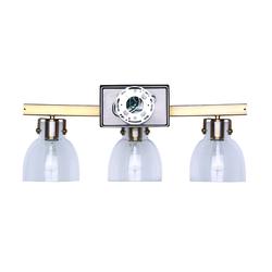 Patriot Lighting® Bekkah Gold 3-Light Vanity Light at Menards®