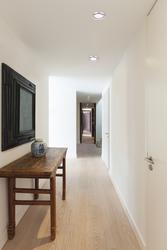 Patriot Lighting® Raiden Brushed Nickel Integrated LED Flush Mount ...