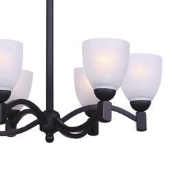 Patriot Lighting® Grenadier Oil-Rubbed Bronze 6-Light Chandelier at ...