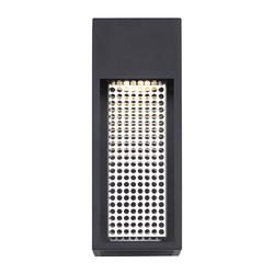 Patriot Lighting® Greatel Matte Black LED Outdoor Wall Light at Menards®