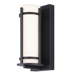 Patriot Lighting® Cylia Matte Black LED Outdoor Wall Light at Menards®