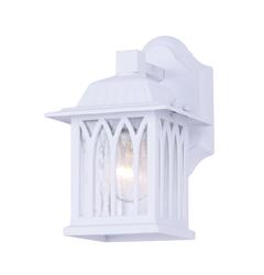 Patriot Lighting® Sante Fe White Outdoor Wall Light at Menards®