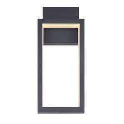 Patriot Lighting® Rece Black LED Outdoor Wall Light at Menards®