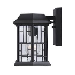 Canarm Inc. Chantry Matte Black Outdoor Wall Light at Menards®