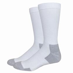 RW Rugged Wear® Men's Ultra-Dri® Crew White 6-12 Work Socks - 2 Pairs ...
