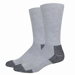RW Rugged Wear® Men's Ultra-Dri® Crew Grey 6-12 Work Socks - 2 Pairs at ...