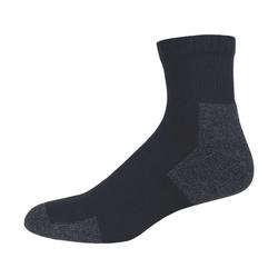 RW Rugged Wear® Men's Cotton Ankle Black 6-12 Work Socks - 3 Pairs at ...