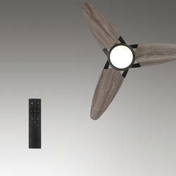 CARRO Maxwell 52" Black Indoor LED Ceiling Fan with Remote at Menards®