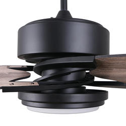 CARRO Maxwell 52" Black Indoor LED Ceiling Fan with Remote at Menards®