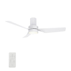 CARRO Marion 44" White Indoor LED Ceiling Fan with Remote at Menards®