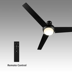 CARRO Konfor 52" Black Indoor LED Ceiling Fan with Remote at Menards®