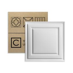 Stratford White Feather-Light 2 ft. x 2 ft. Lay-in Ceiling Panel (Case ...