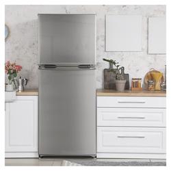 Criterion® 10.1 cu. ft. Stainless Steel Top-Freezer Refrigerator at ...
