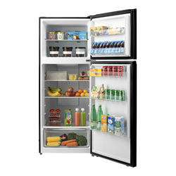 Criterion® 14.7 cu.ft. Black Top-Freezer Refrigerator at Menards®