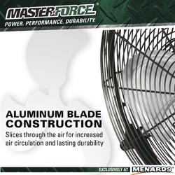 Masterforce® 18" Wall Mount Fan at Menards®