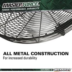 Masterforce® 18" Wall Mount Fan at Menards®