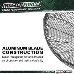Masterforce® 30" Wall Mount Fan at Menards®
