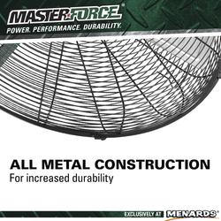 Masterforce® 30" Wall Mount Fan at Menards®