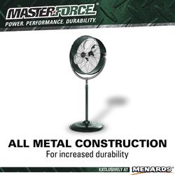 Masterforce® 20" Pedestal Shroud Fan at Menards®