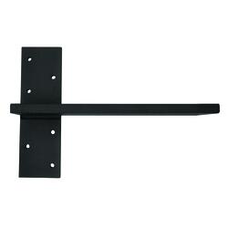 Centerline Brackets® - Floating Wall Mount Support - Universal - Black ...