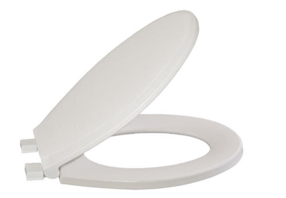 Centoco Round White Plastic Toilet Seat at Menards
