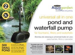 Pennington® AquaGarden™ Universal All In One 476 GPH Small Pond Pump at ...
