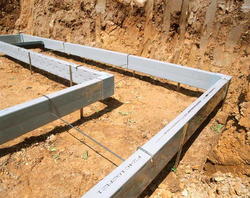 Form-A-Drain 4" x 20" Spacer Strap Concrete Foundation Drainage at Menards®