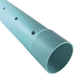 Charlotte Pipe and Foundry 4" x 10' Perforated ASTM D3034 Sewer and ...