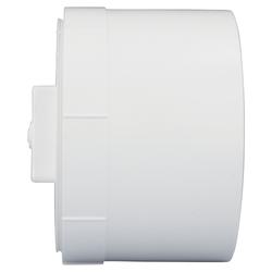 Charlotte Pipe and Foundry 8" Hub PVC Female Adapter with Cleanout Plug ...